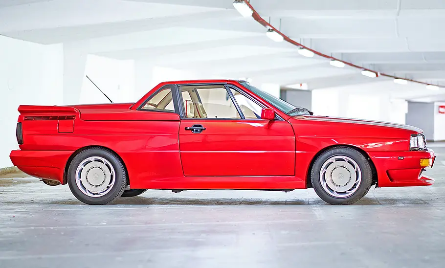 Treser Audi Quattro Roadster: Fahrt in Walter Tresers Privatwagen