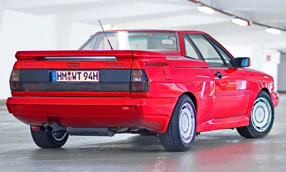 Treser Audi Quattro Roadster: Fahrt in Walter Tresers Privatwagen
