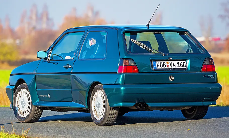 VW Rallye Golf: Exklusiver Allrad-Golf mit Limited-Power