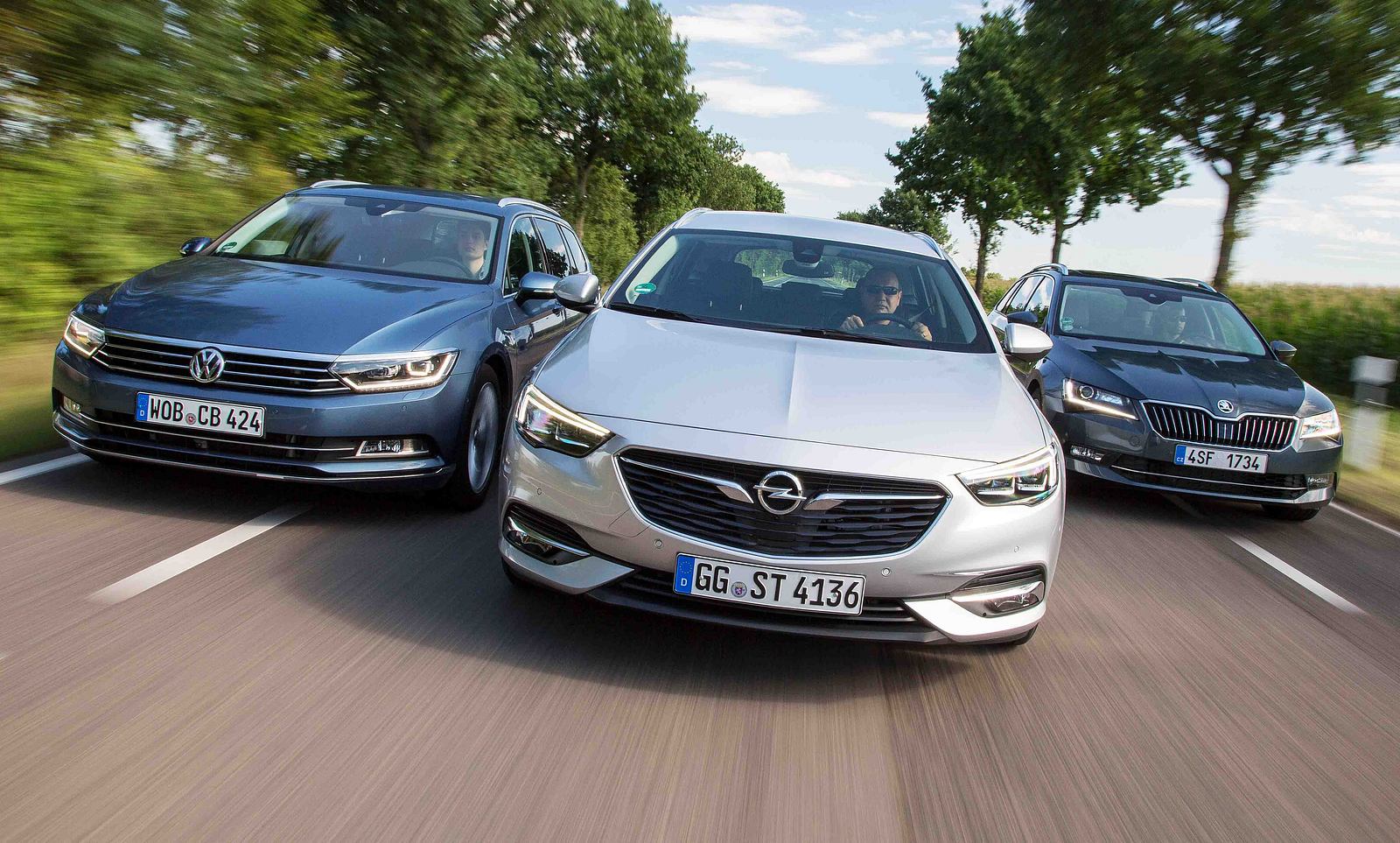 Insignia/Passat/Superb: Gebrauchtwagen