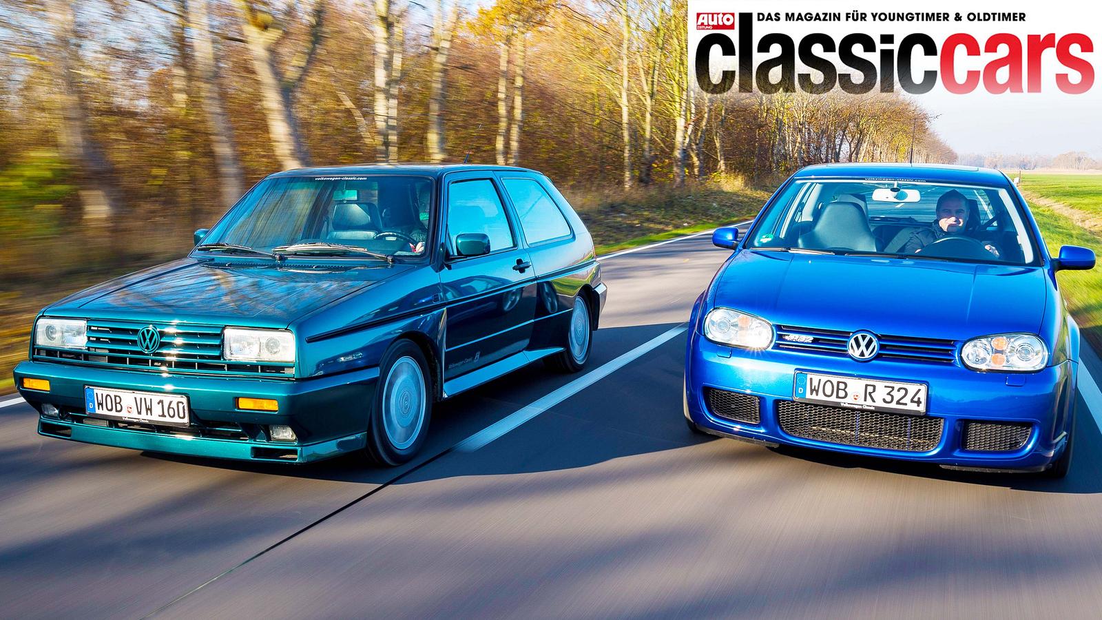 VW Rallye Golf & R32: Syncro vs. 4Motion im Allrad-Duell
