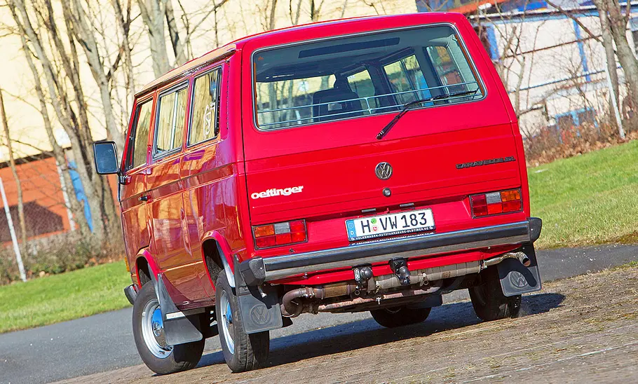 VW T3 syncro: Der erste Allrad-Bulli und seine Geschichte